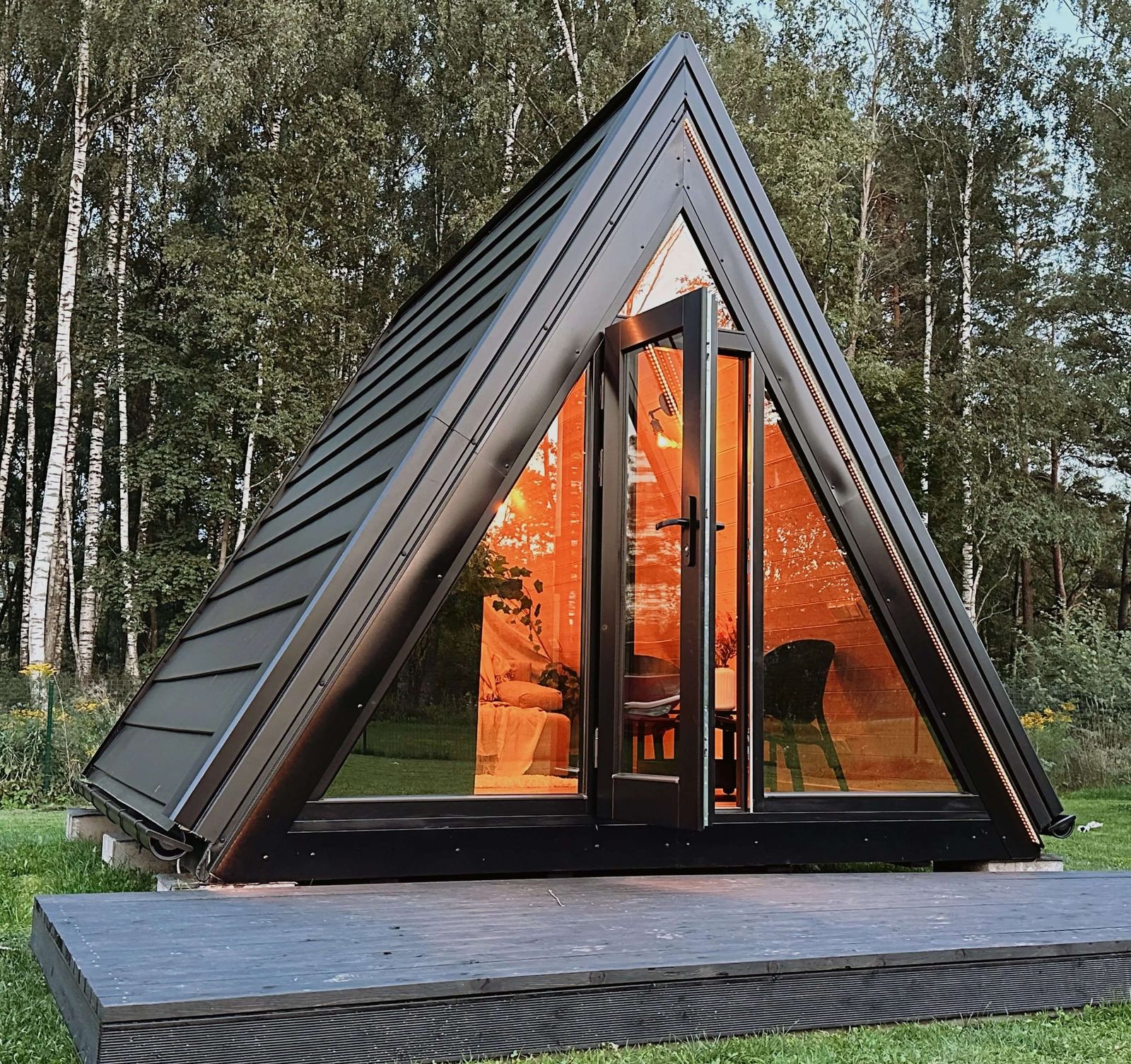 Pictures of the A-Frame House Tiny Home